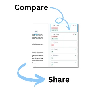 What are some common contract comparison tools? - Contract Sent
